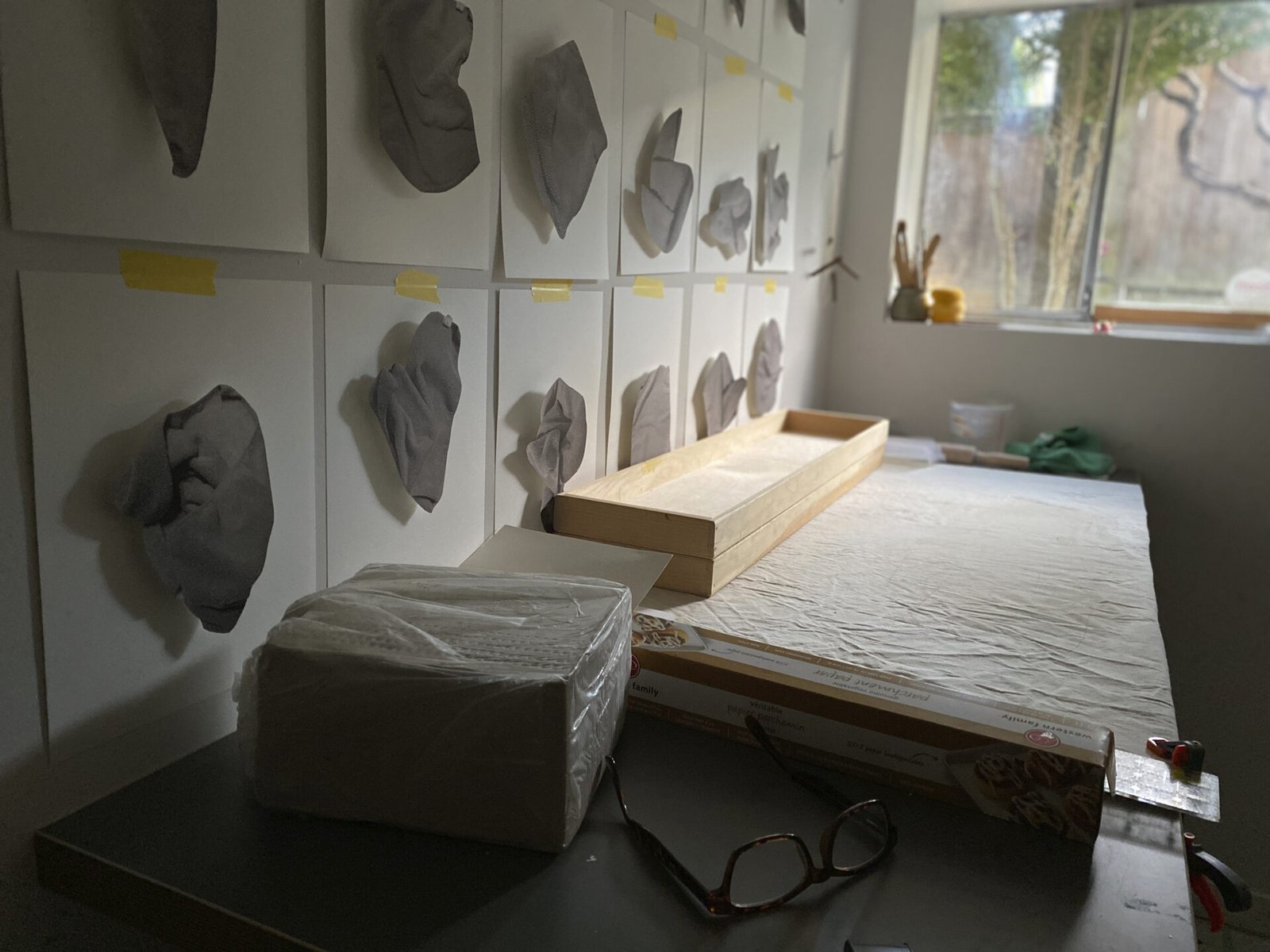 how mundane materials led to working in a state of unknowing